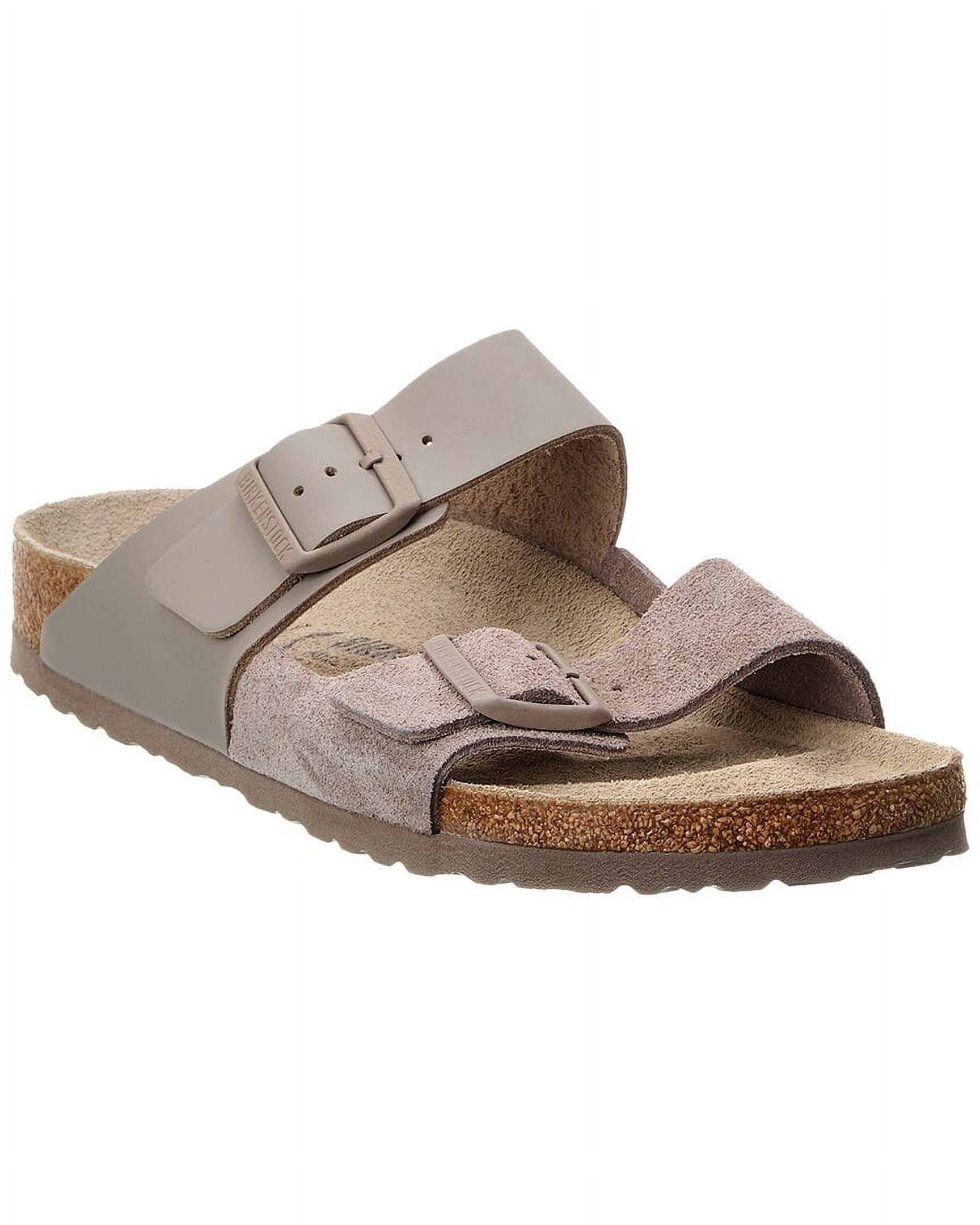 Birkenstock Arizona Adult Narrow Split Leather Sandal, 38 - Walmart.com