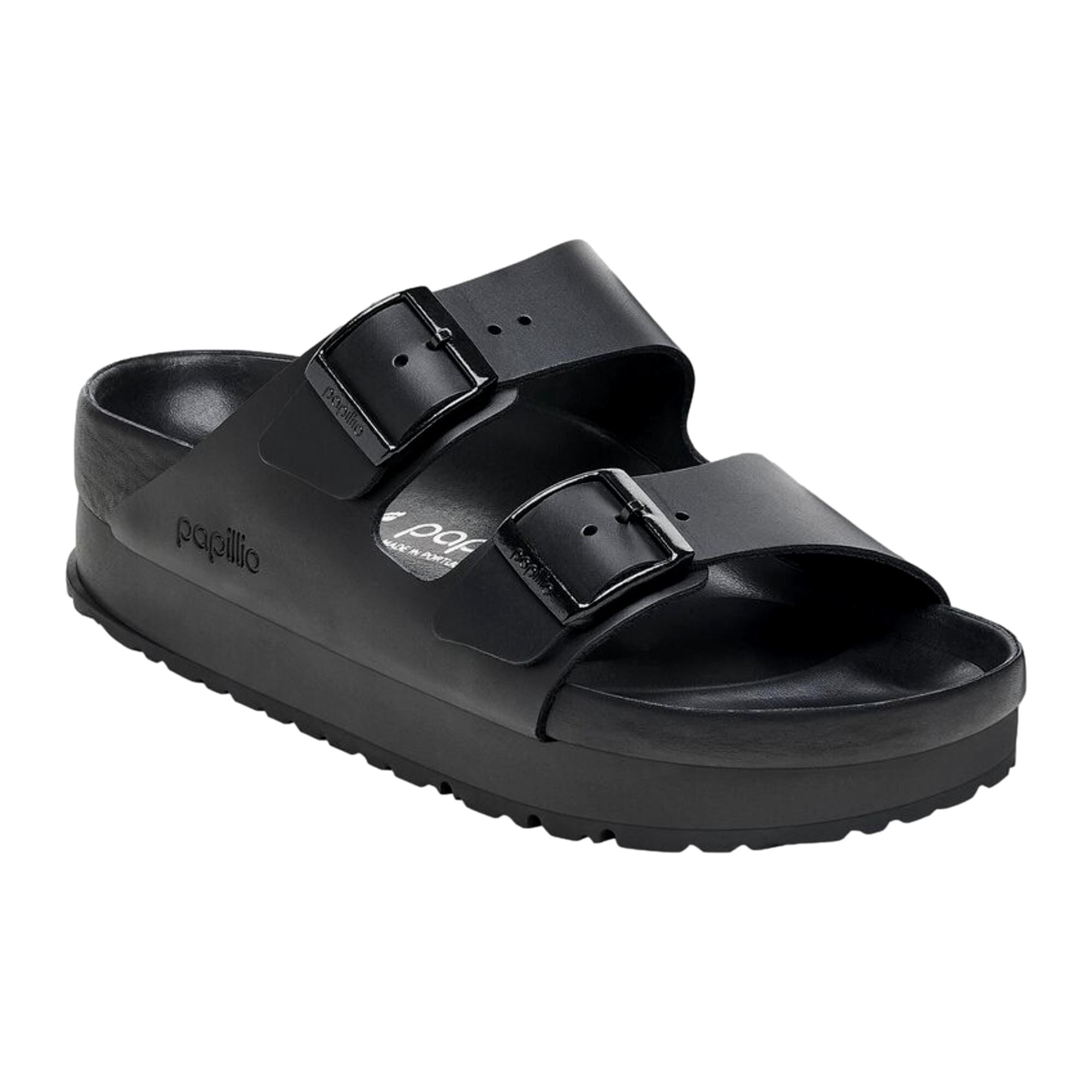 Birkenstock Arizona Pap Flex Platform Black 1026918 Women's Size 42 ...