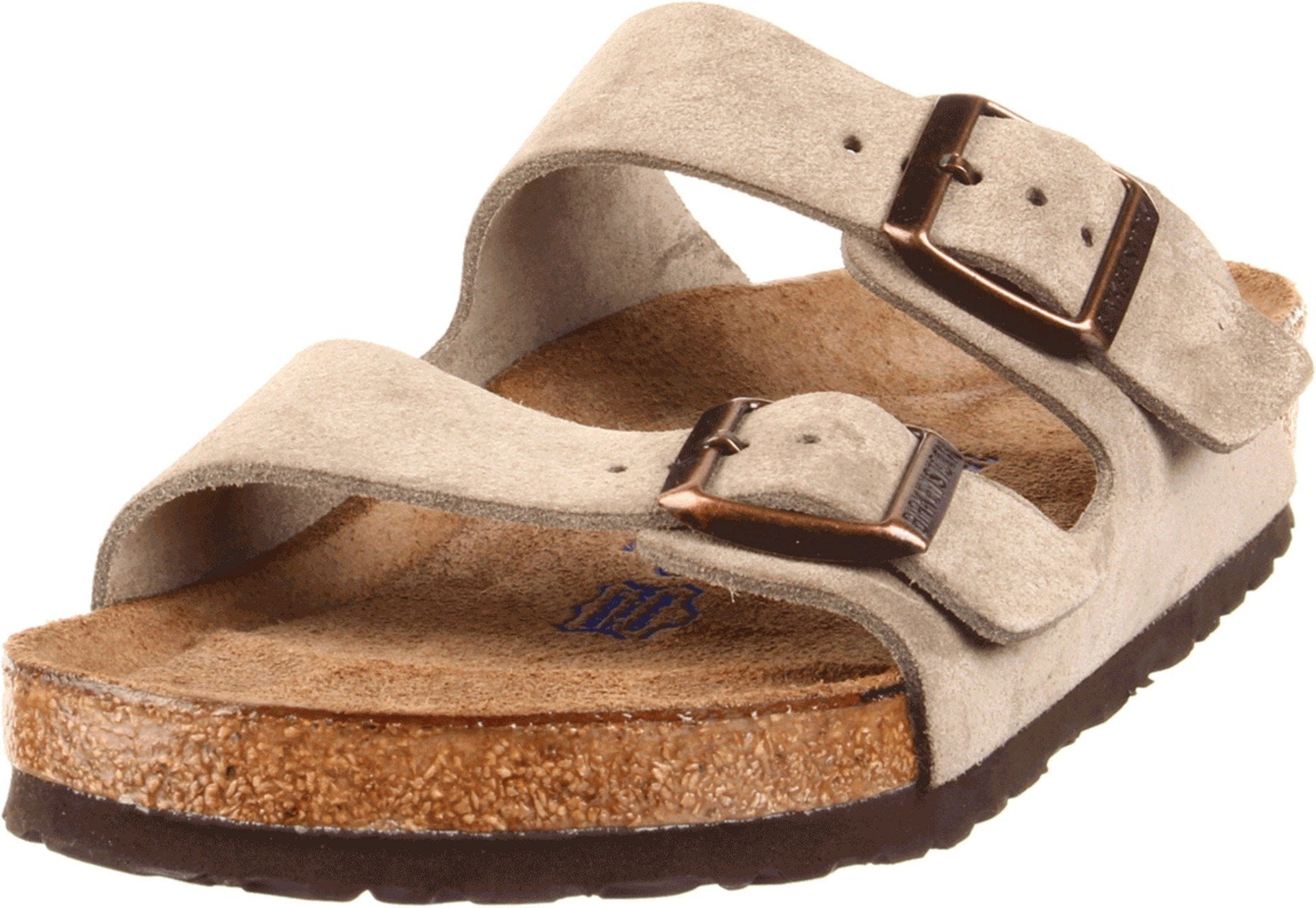 Birkenstock, Arizona Suede Sandals, Size 5, Soft Footbed - Walmart.com