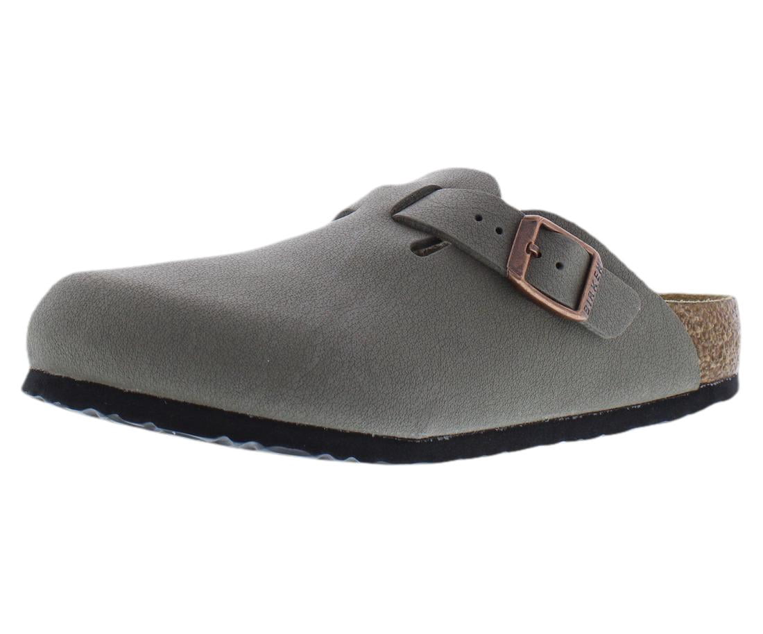 Birkenstock Boston Narrow PS Boys Shoes Size 2, Color: Stone - Walmart.com