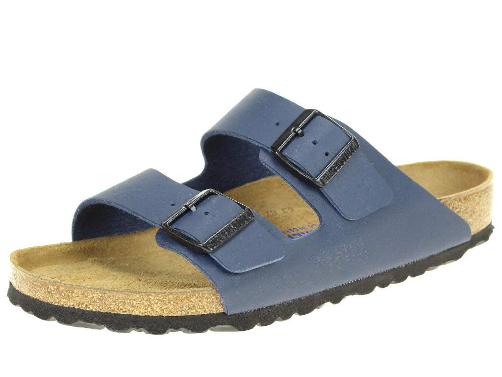 Birkenstock Men's BIRK-051061 Arizona Sandal, Blue, 45 - Walmart.com