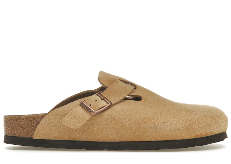 Birkenstock Men's Boston Suede Latte Cream Shoes, from StockX - Walmart.com
