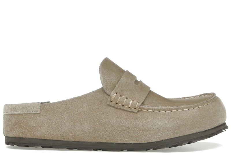 Birkenstock Men's Naples Wrapped Suede Leather Taupe Shoes, from StockX ...