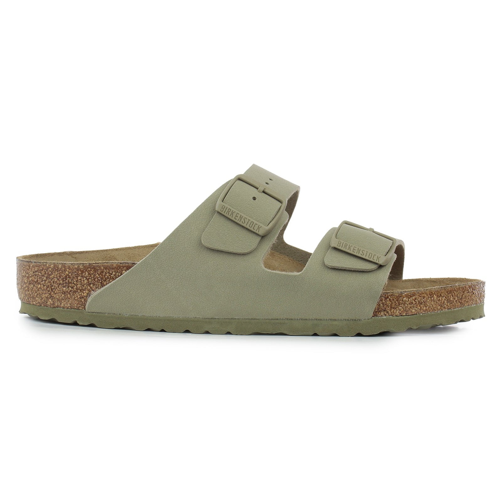 Birkenstock Unisex Arizona BS Birko-Flor Faded Khaki Sandals 7 W / 5 M ...