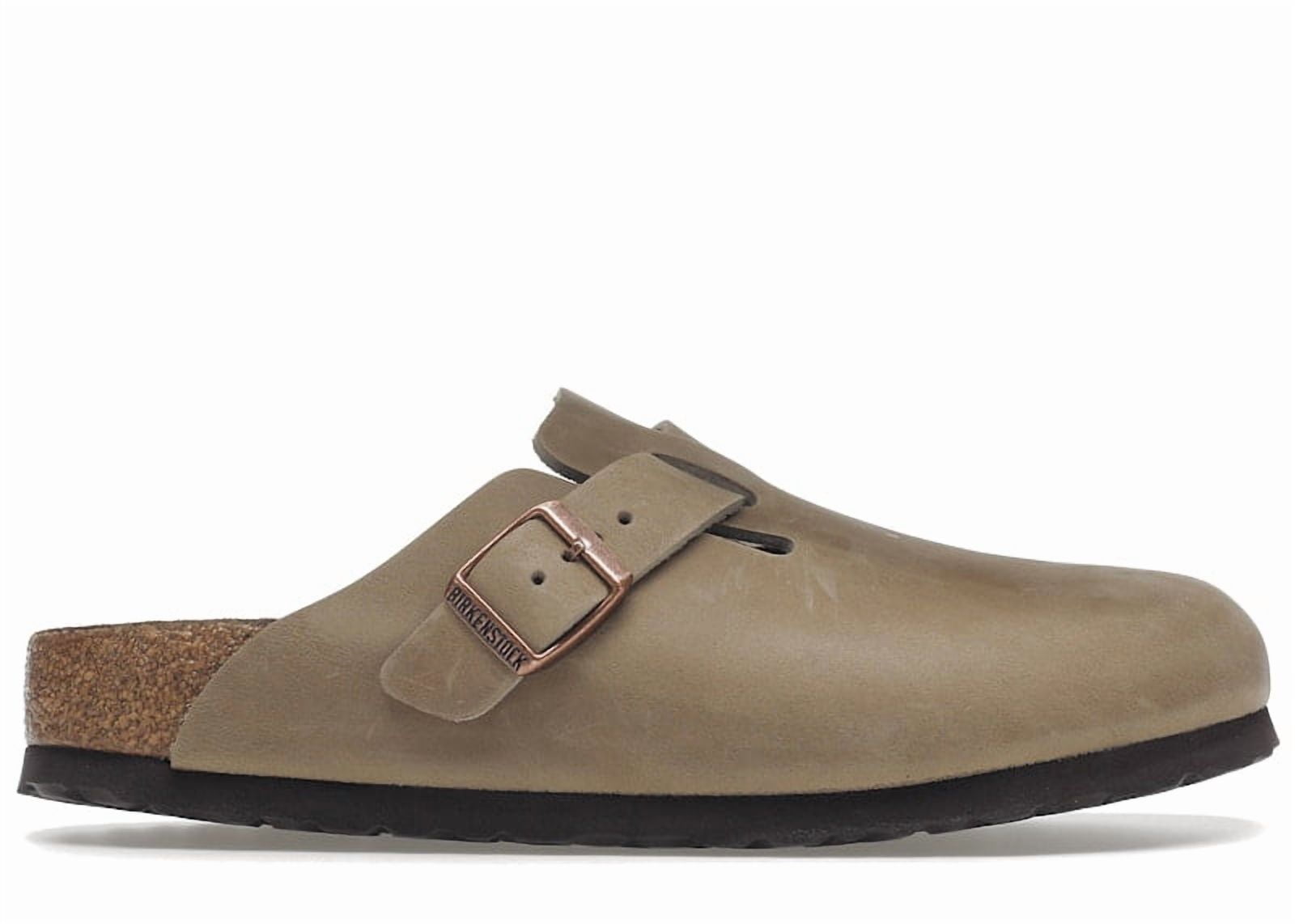 Boston Soft Footbed Oiled Leather Tobacco Brown