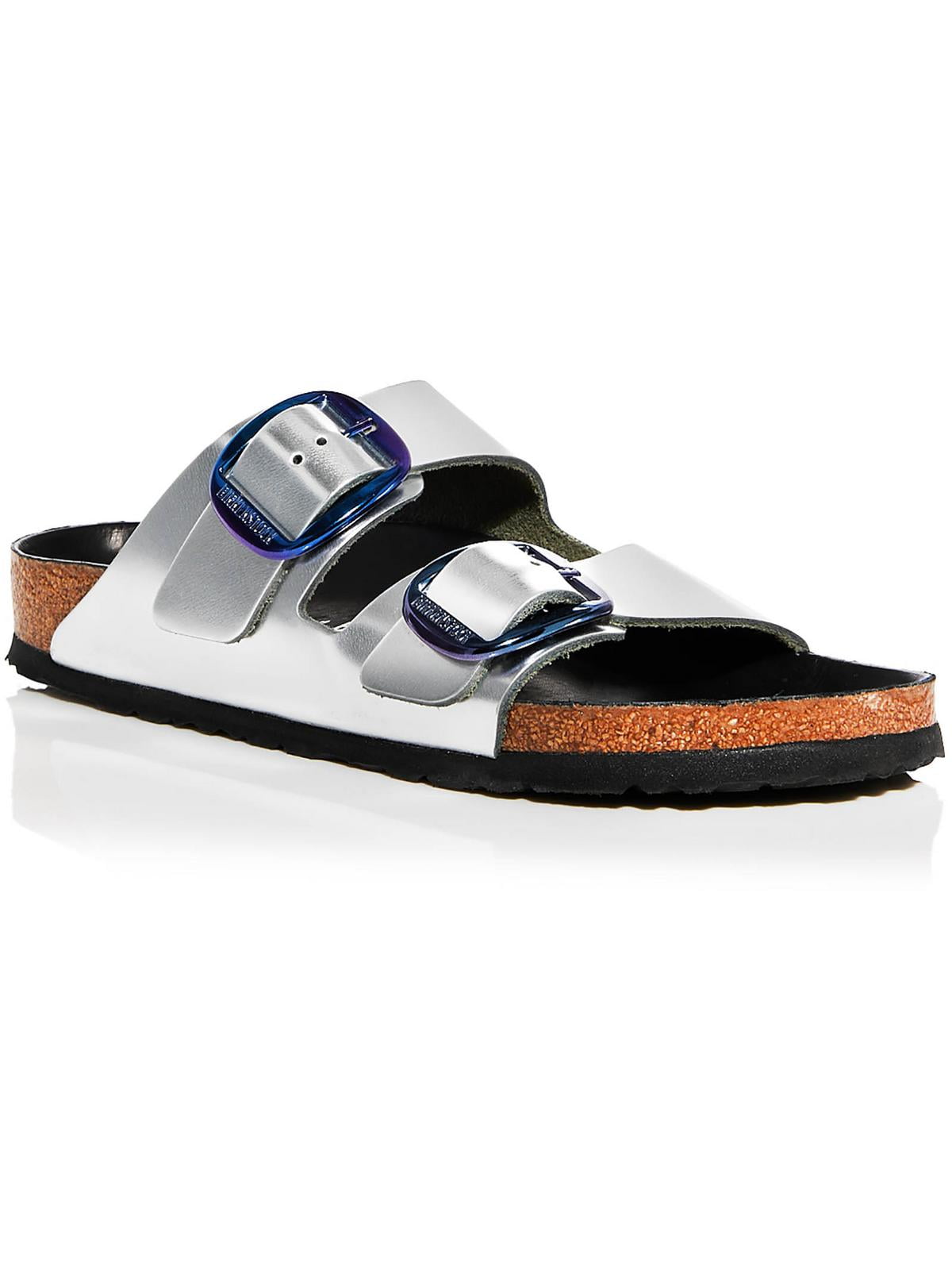 Birkenstock Womens Arizona Big Buckle Leather Slip On Slide Sandals ...
