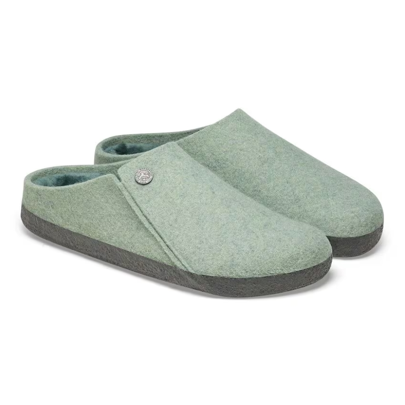 Birkenstock Zermatt Shearling Men's Matcha Slippers 5N (38 EU ...