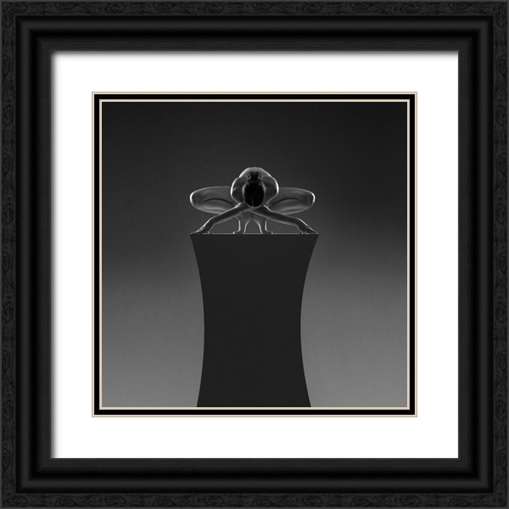 Birkhofer, Bruno 12x12 Black Ornate Wood Framed with Double Matting ...