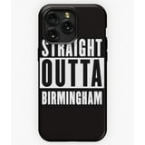 Birmingham 0121 UK City Area Code Graphic A6903 Phone Case for iPhone ...
