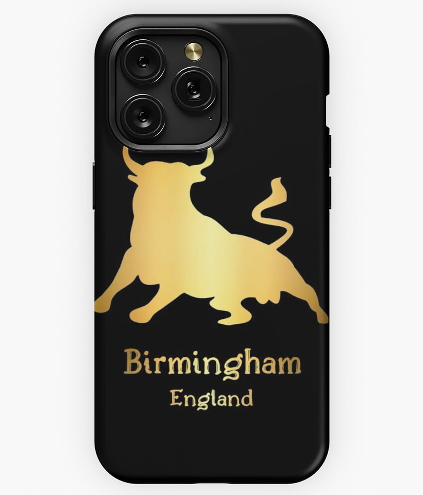 Birmingham England Bull UK City Landmark Graphic A6962 Phone Case for ...