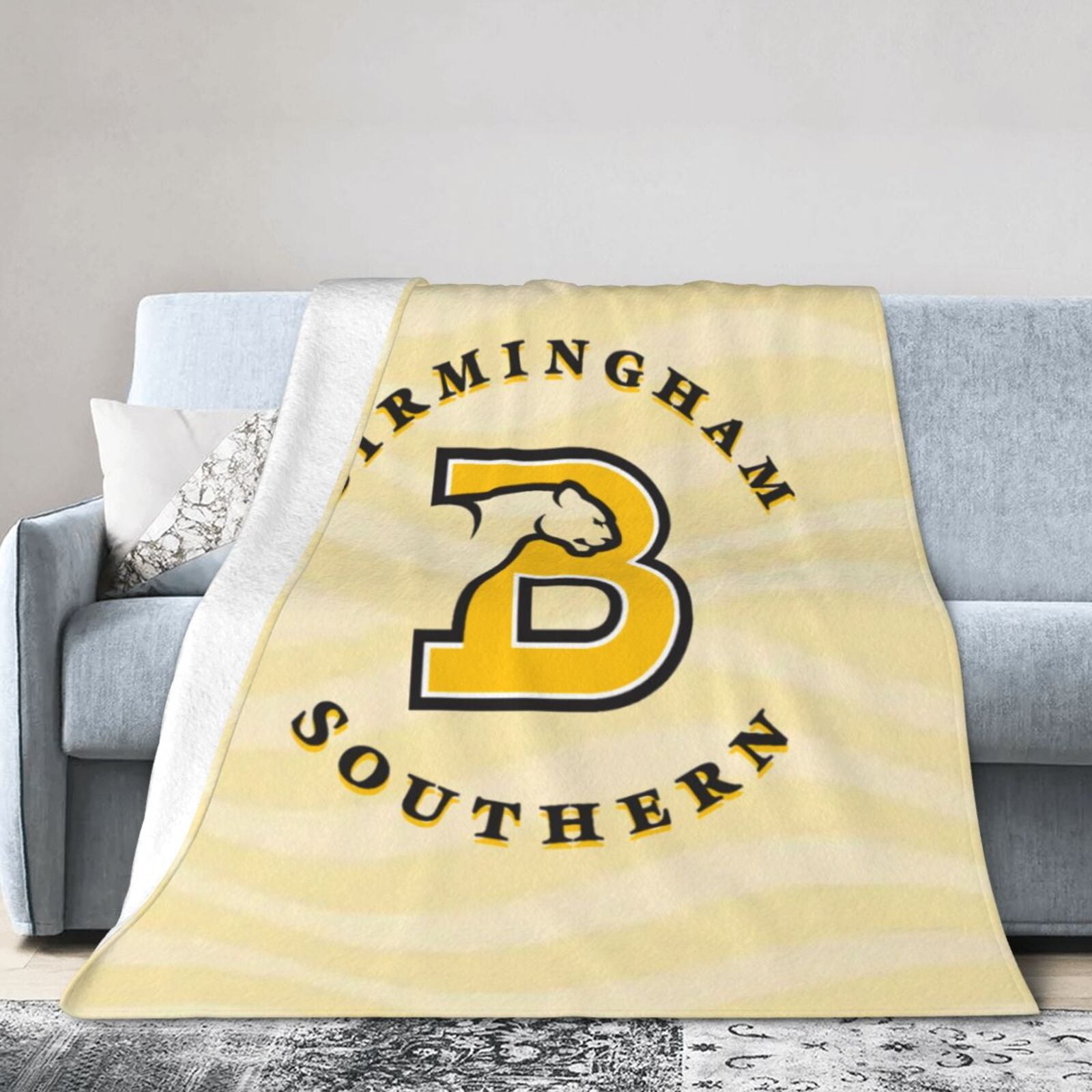 Birmingham-Southern College Ultra-Soft Micro Fleece Blanket Multi-Size ...
