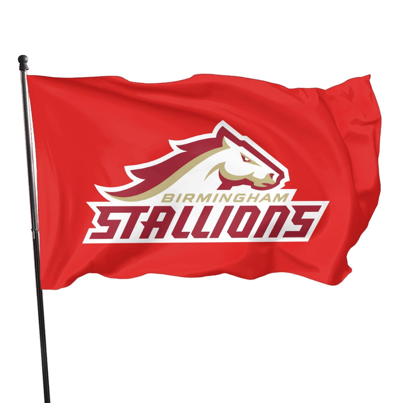 Birmingham Stallions Flag 3x5 Ft Double Sided Yard Flag For Outside ...