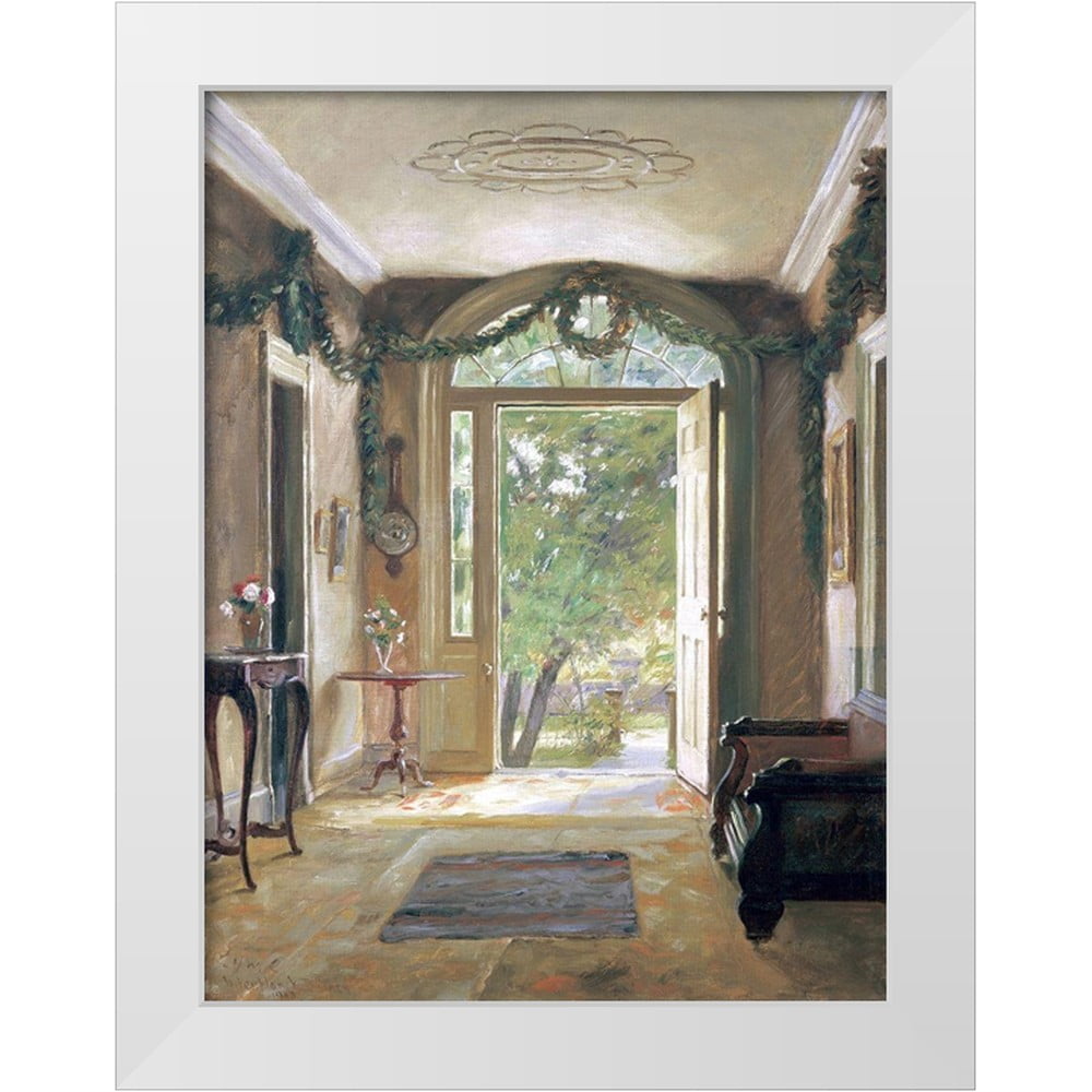 Birney, William Verplanck 12x14 White Modern Wood Framed Museum Art ...