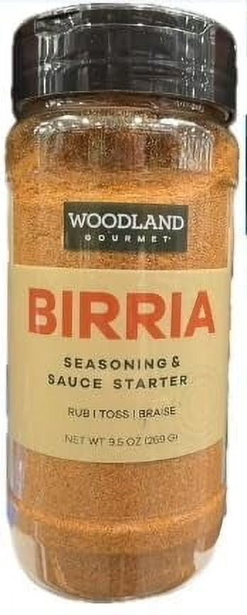 Birria Seasoning & Sauce MZF22 Starter by Woodland Gourmet, 9.5 oz ...