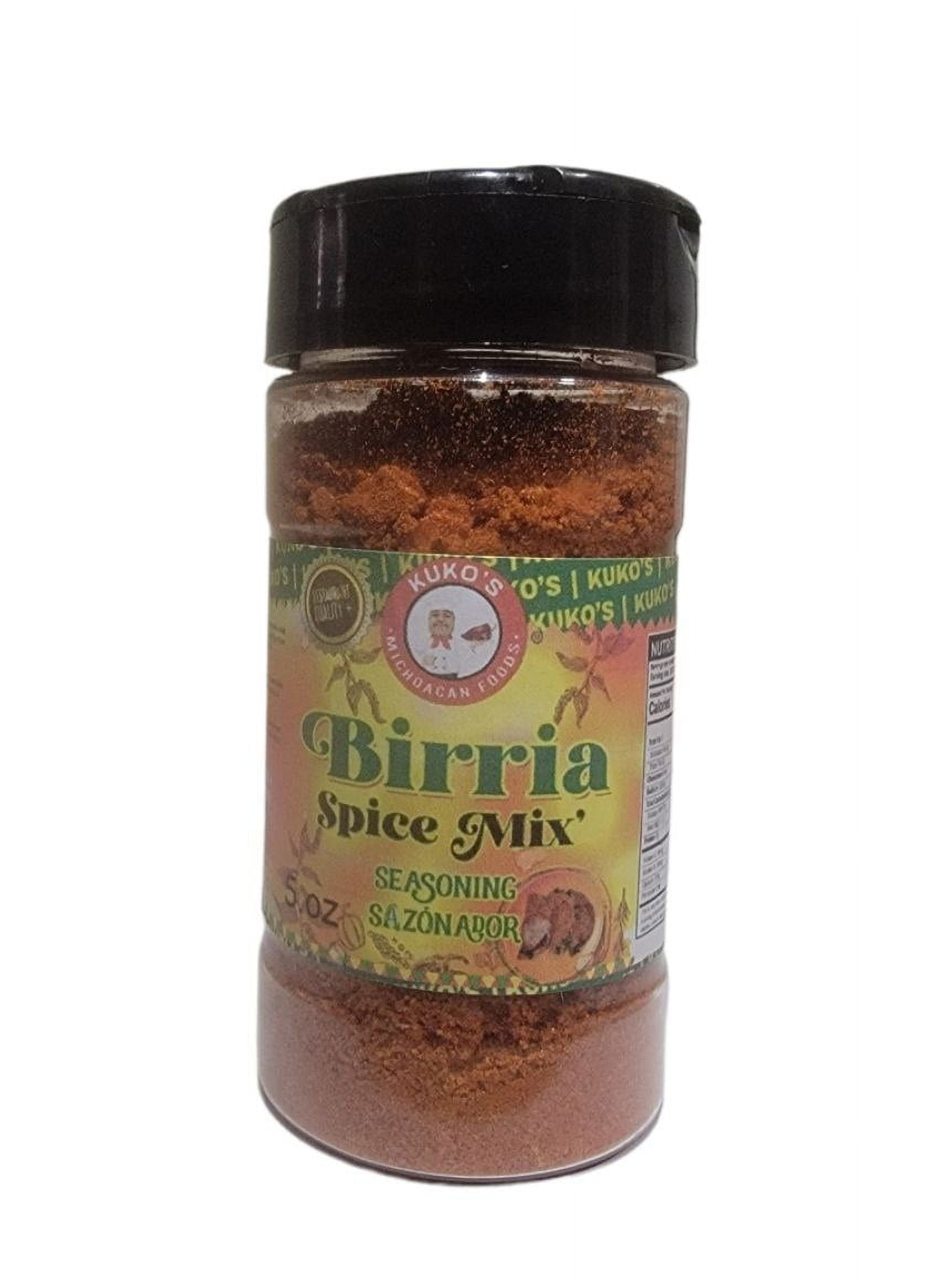 Authentic Birria Spice Mix Seasoning, 5oz - Delicious Blend of Chilies ...