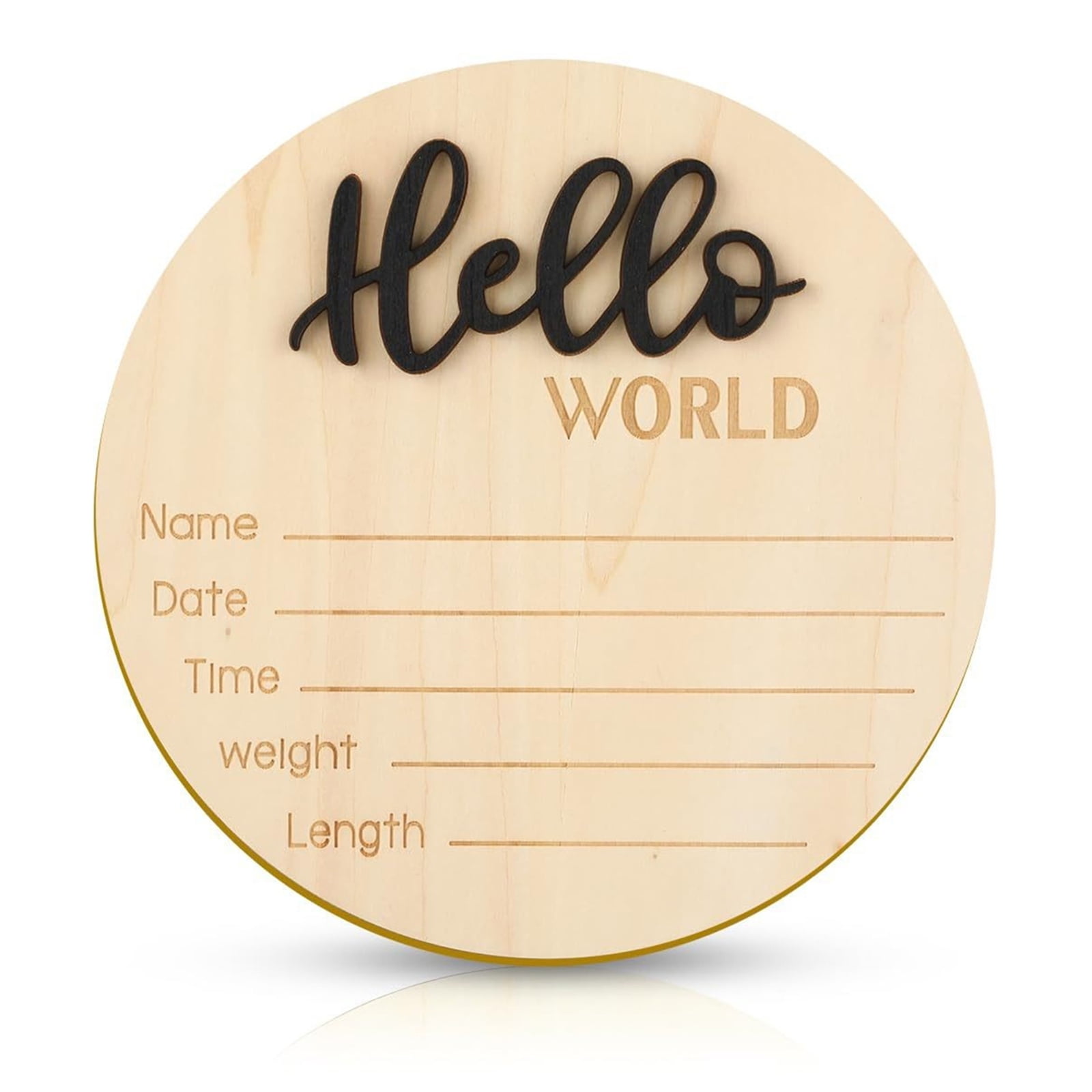 Birth Announcement Sign Newborns Unique Birth Board Wooden Photoshoots ...