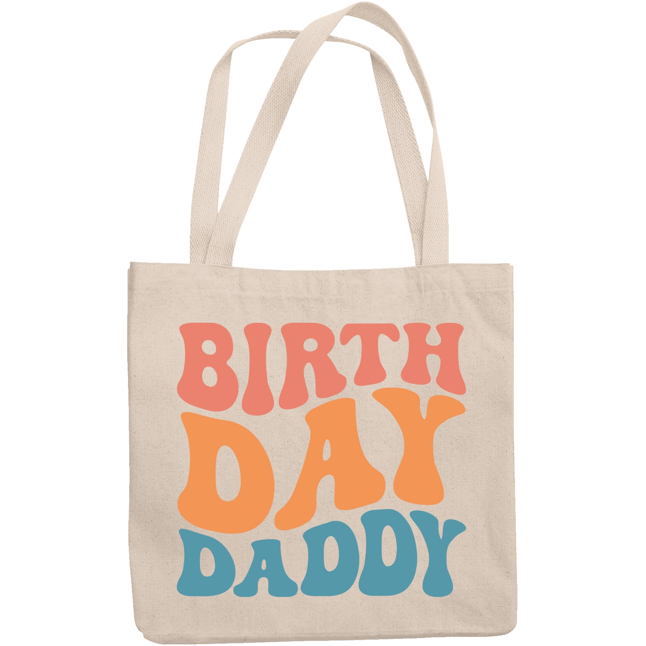 Birth Day Daddy, Dad's Birthday Themed, Groovy Retro Wavy Text Merch ...