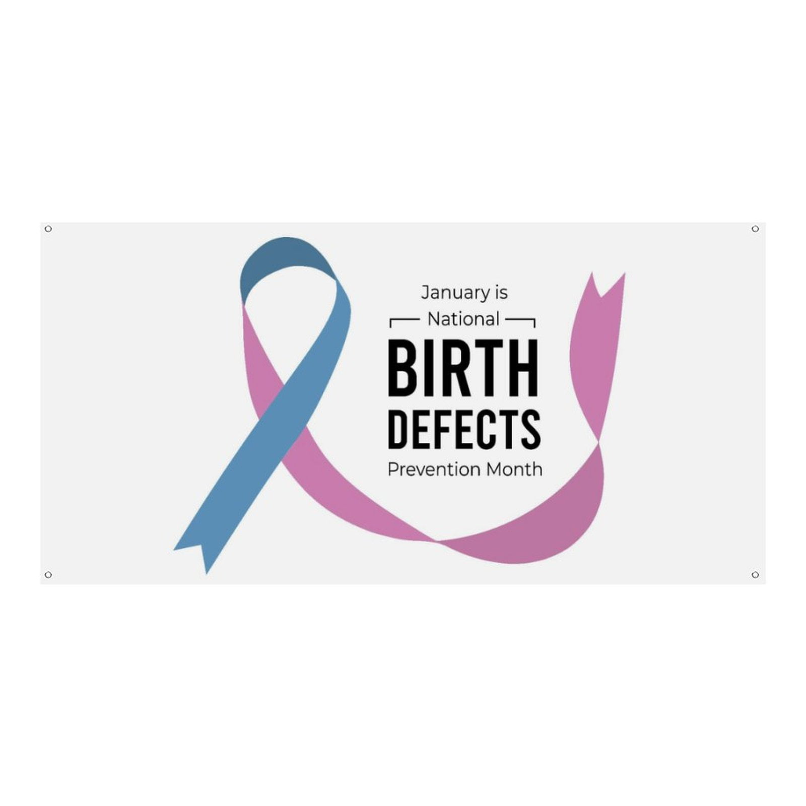 Birth Defects Prevention Month Banners Flag Hanging Backdrop Sign Wall ...