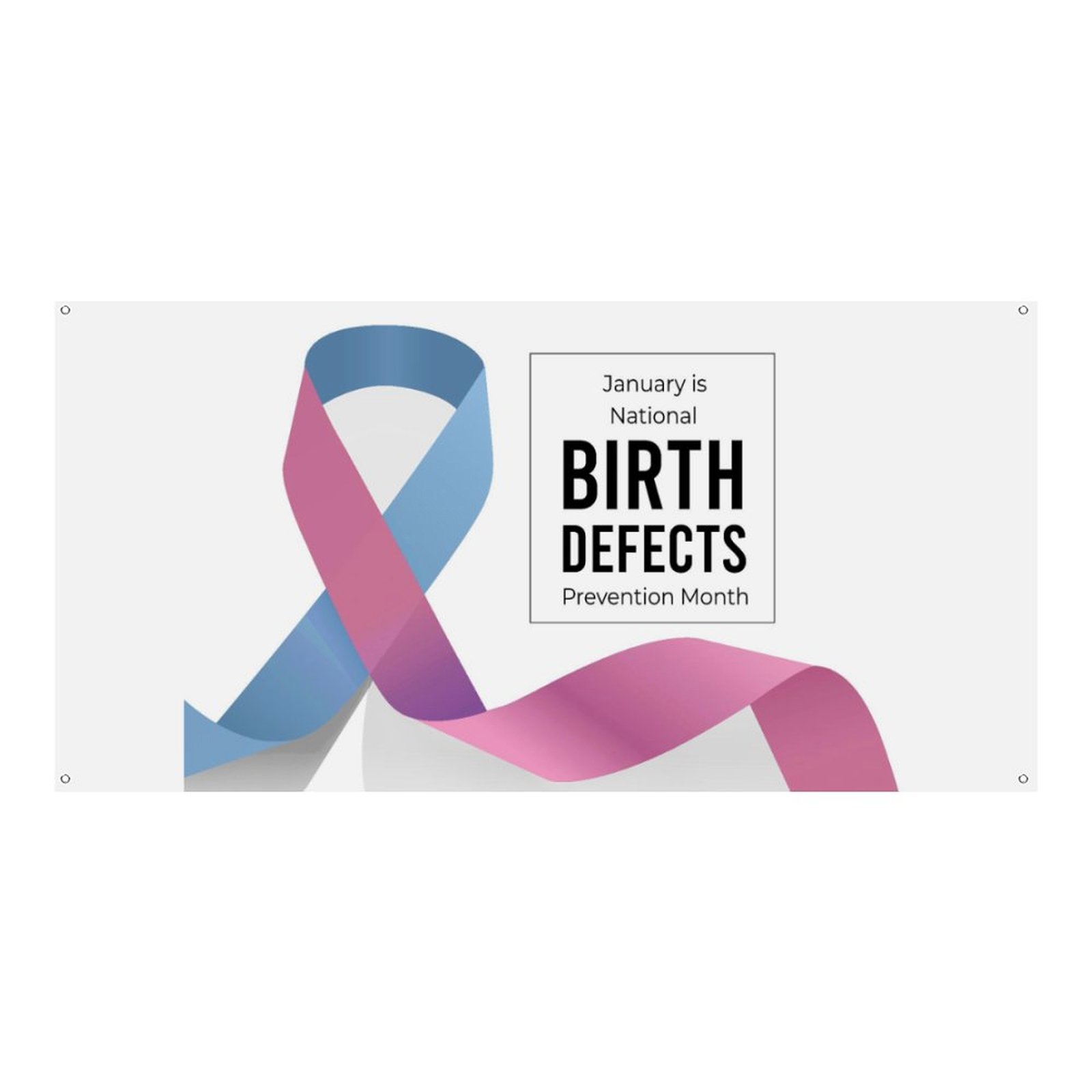 Birth Defects Prevention Month Banners Flag Hanging Backdrop Sign Wall ...