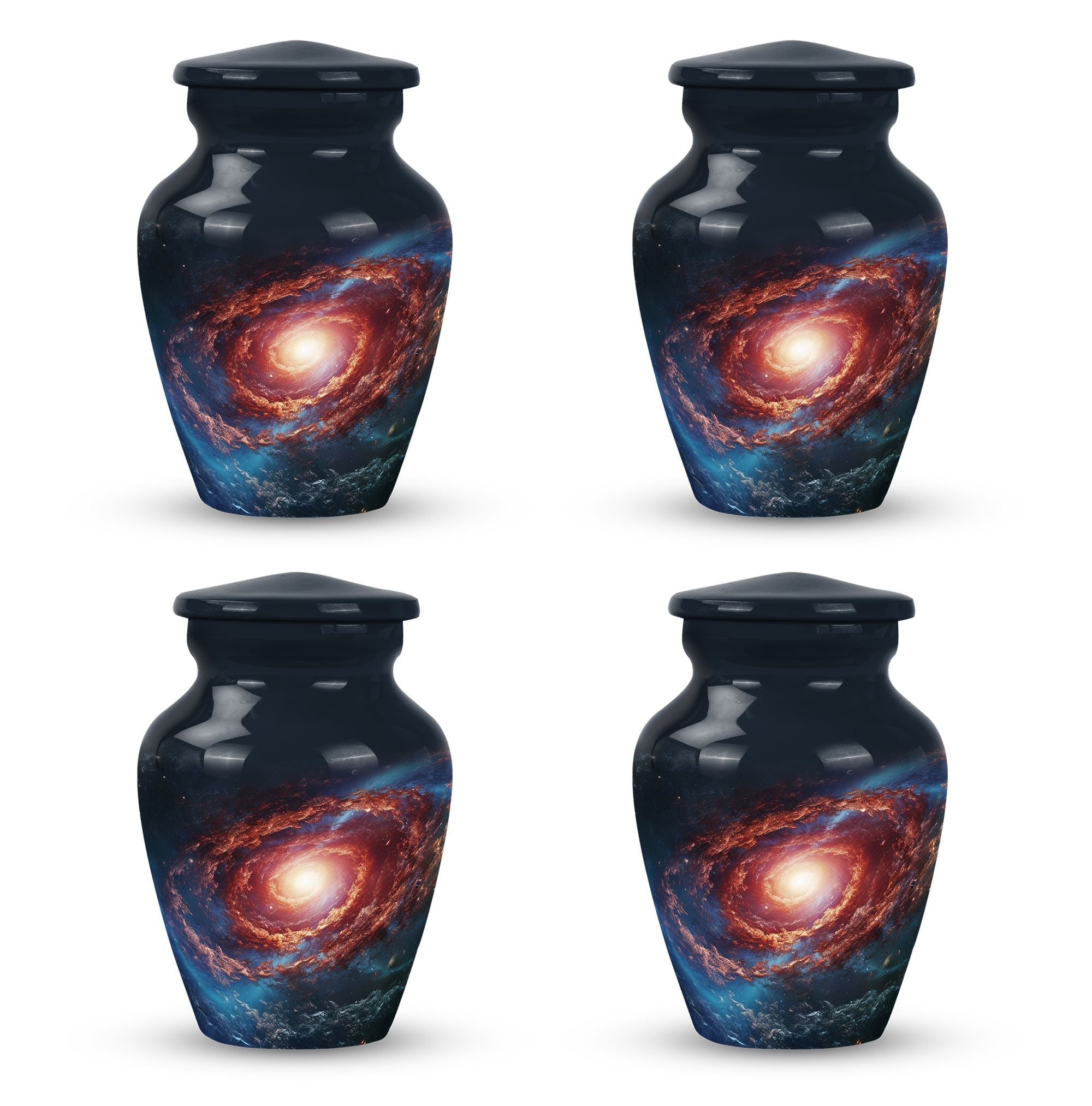 Birth Of Stars In The Galactic Nexus, Small Keepsake Urns, Cremation ...