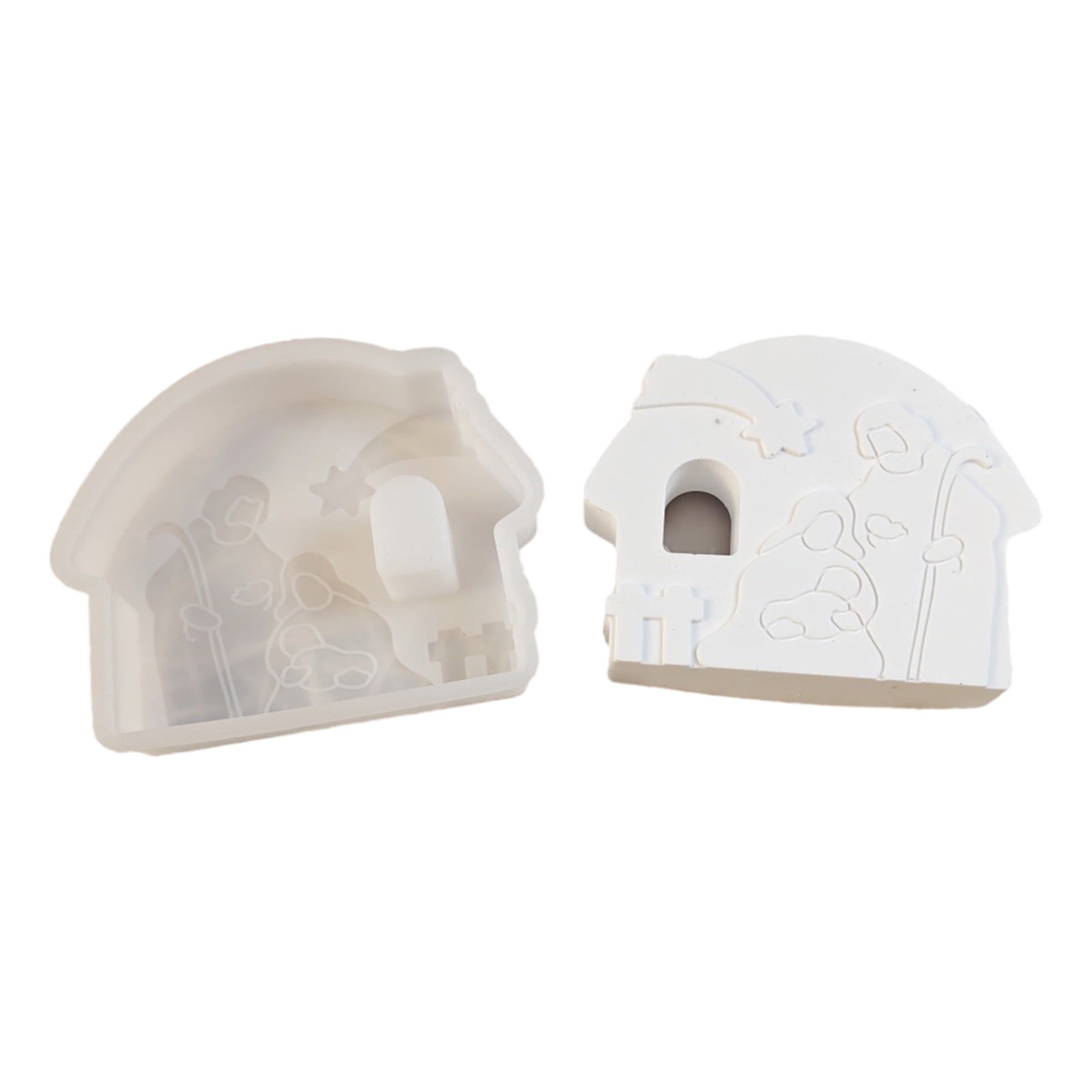 Birth Silicone Mould Religious Plaster Molds Epoxy Resin Molds Ornament ...
