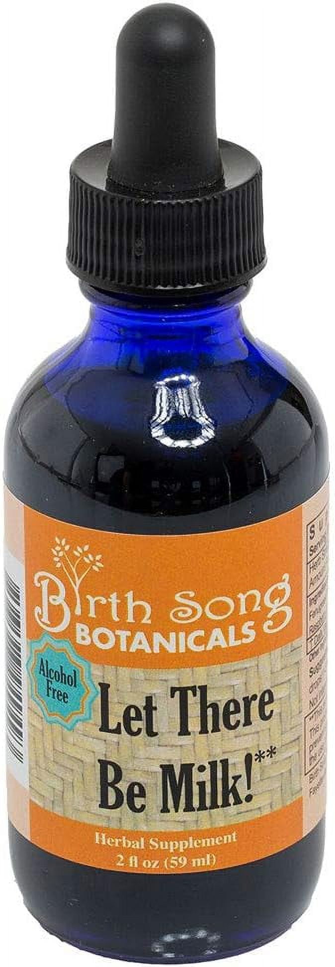 Birth Song Botanicals Let There Be Milk, Alcohol Free, 2oz - Walmart.com