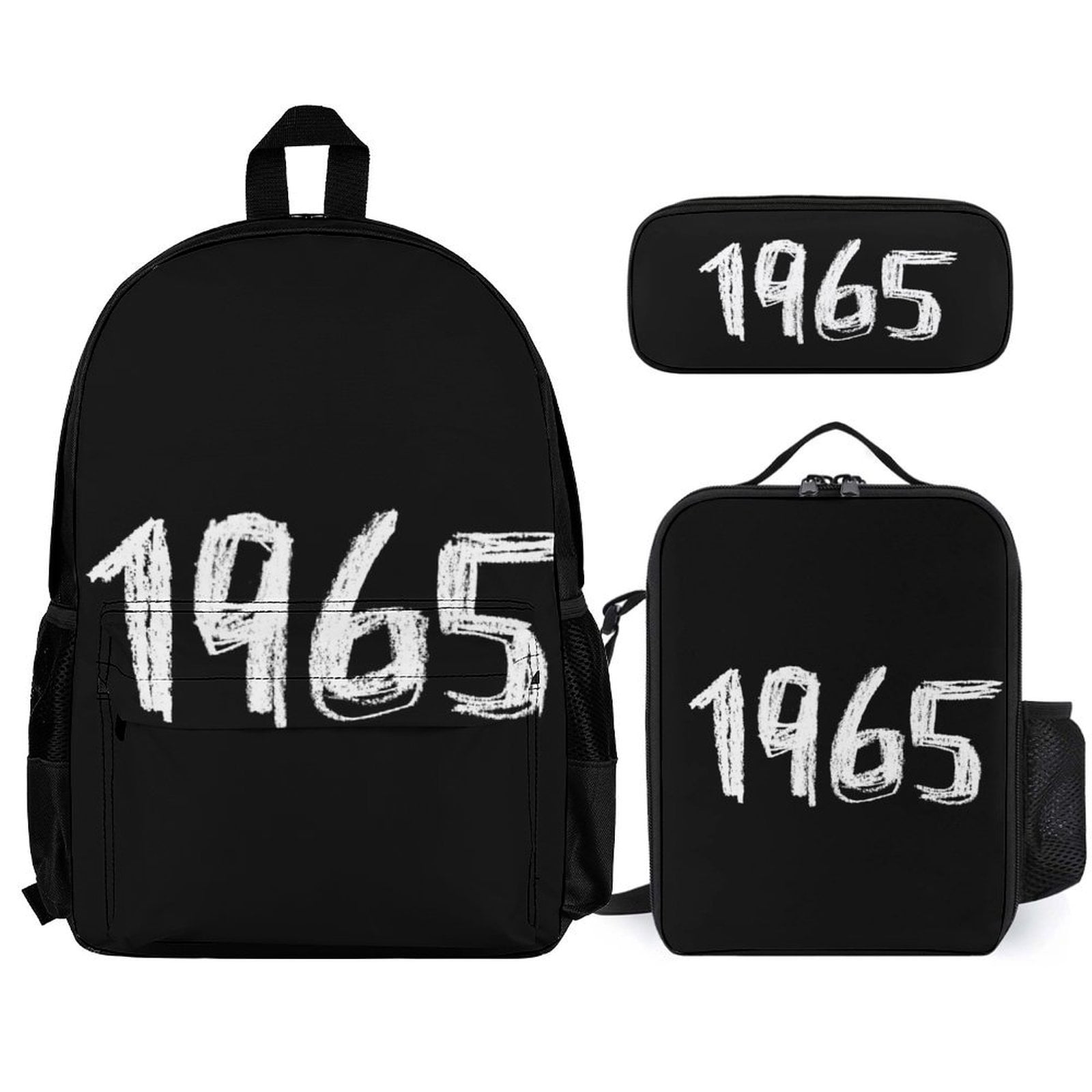Birthday 1965, Birth Year 1965, Born in 1965 Backpack 3pcs/set Backpack ...