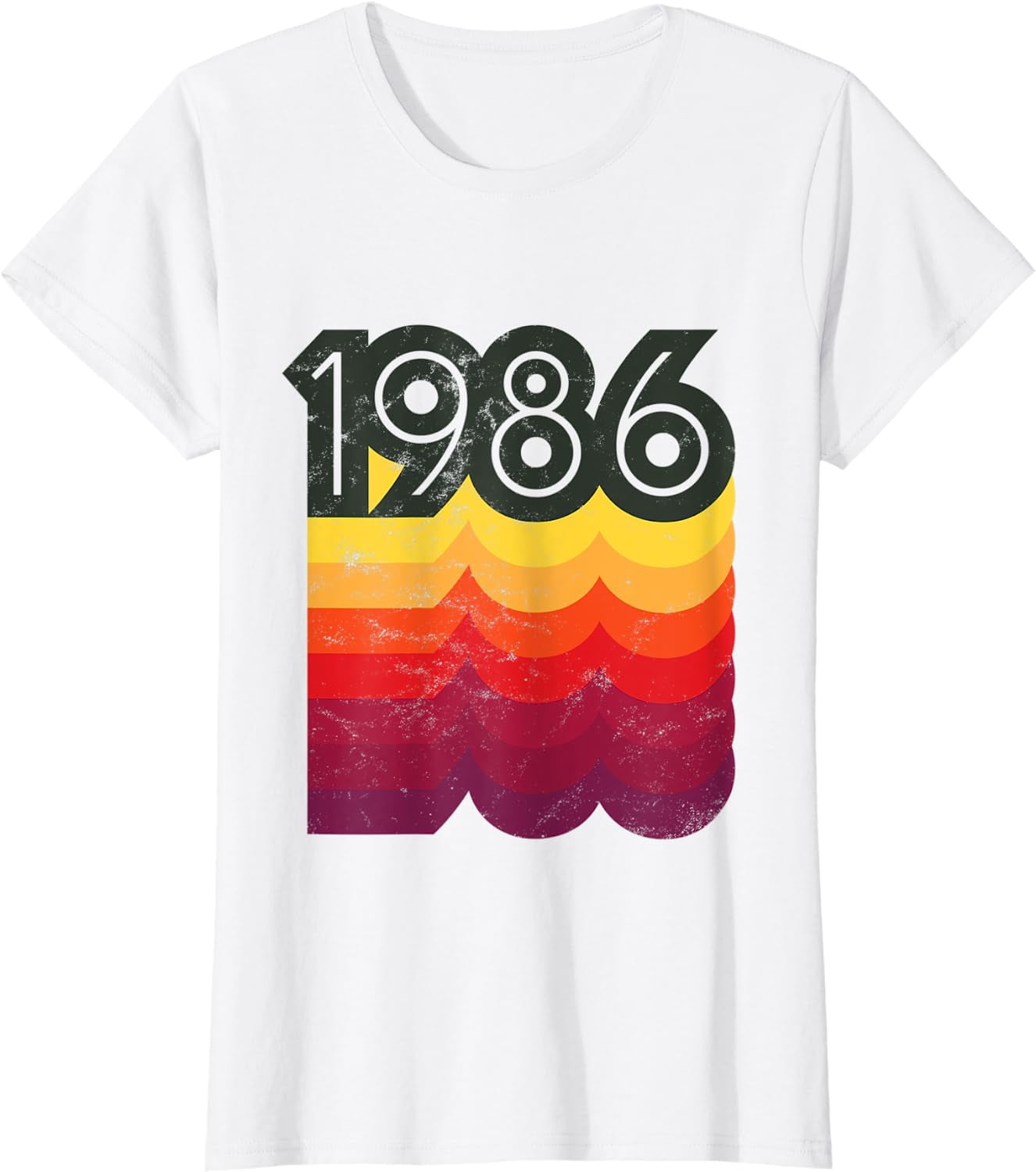 Birthday 80s Style Retro 1986 T-Shirt - Walmart.com