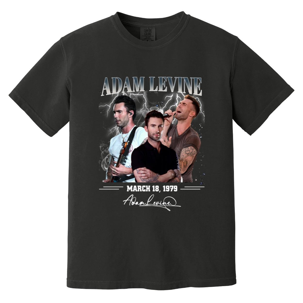Birthday Adam Levine Music Fan Party Tribute Vibes Comfort Color T ...