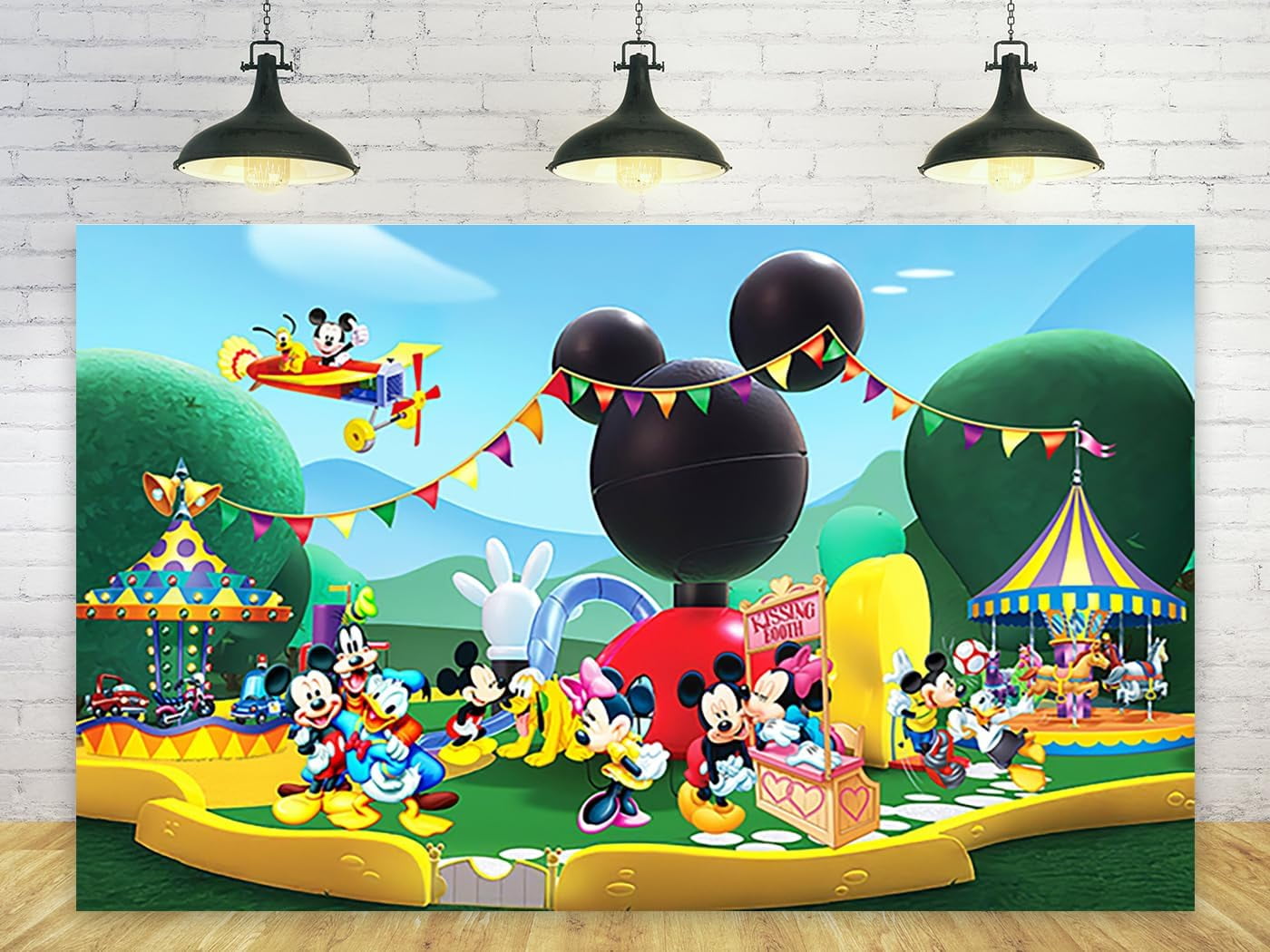 Birthday Backdrop for Party Decorations Background for Party Cake Table ...