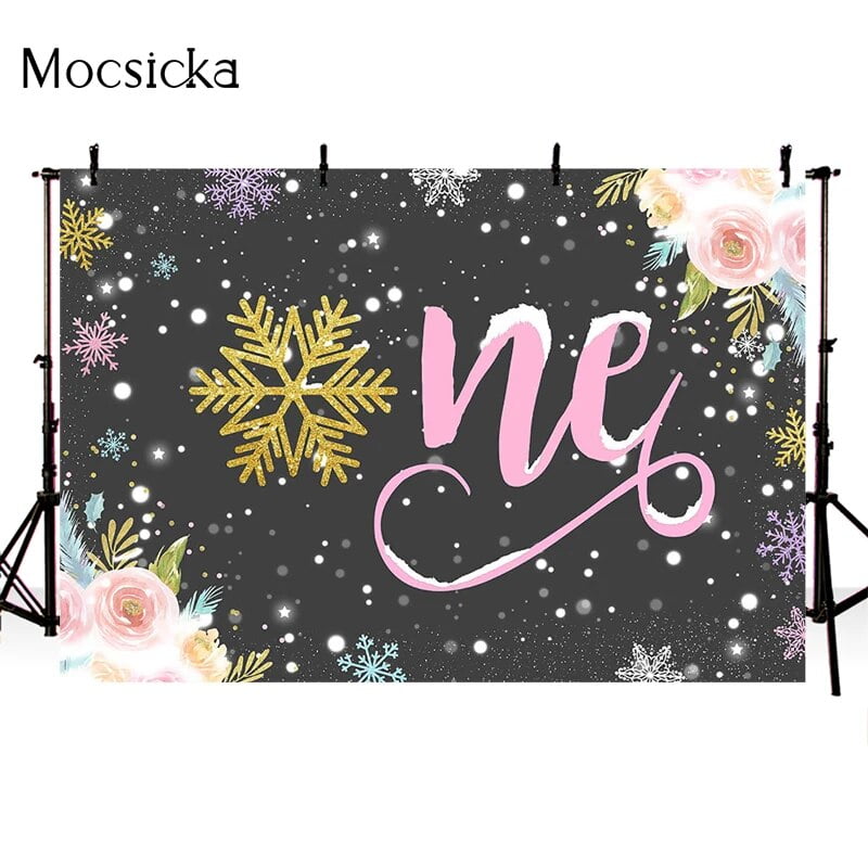 Birthday Background For Girl 1st Birthday Backdrops Personalized Party ...