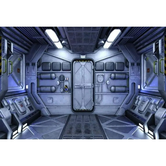 Birthday Backgrounds Universe Earth Spaceship Capsule Interior Little ...