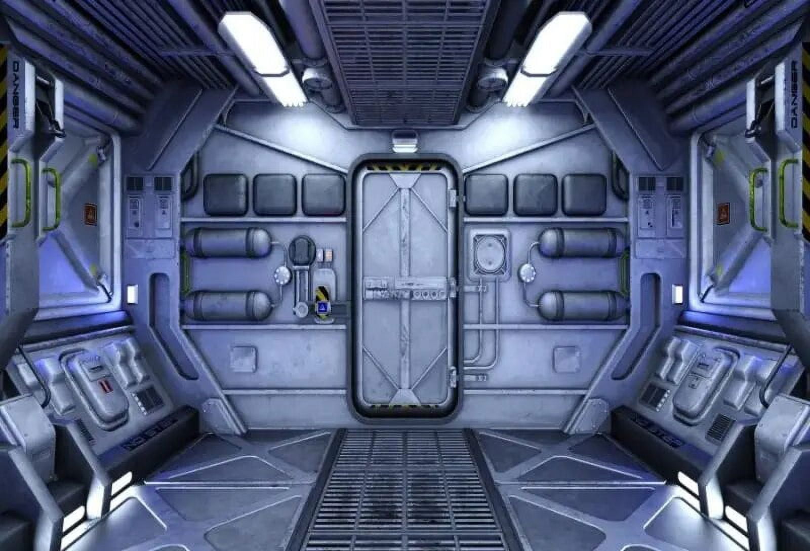 Birthday Backgrounds Universe Earth Spaceship Capsule Interior Little ...