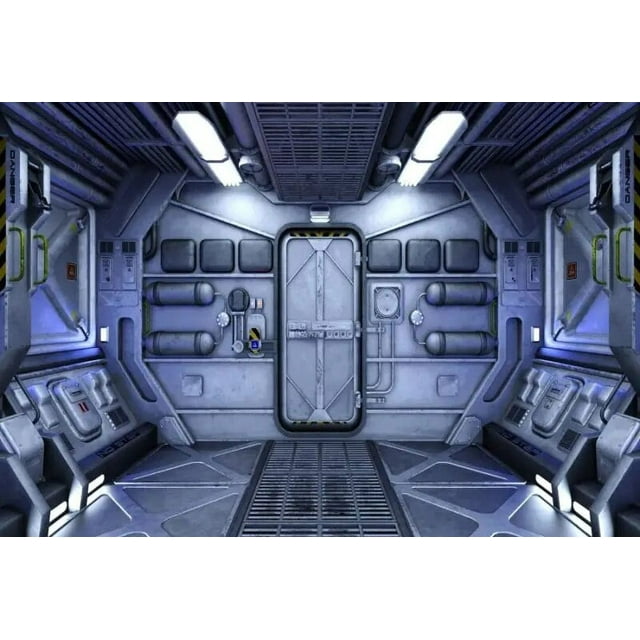 Birthday Backgrounds Universe Earth Spaceship Capsule Interior Little ...