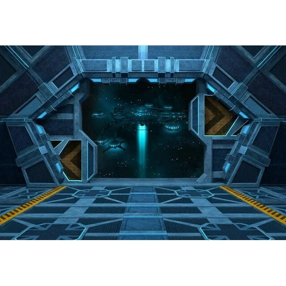 Birthday Backgrounds Universe Earth Spaceship Capsule Interior Little ...