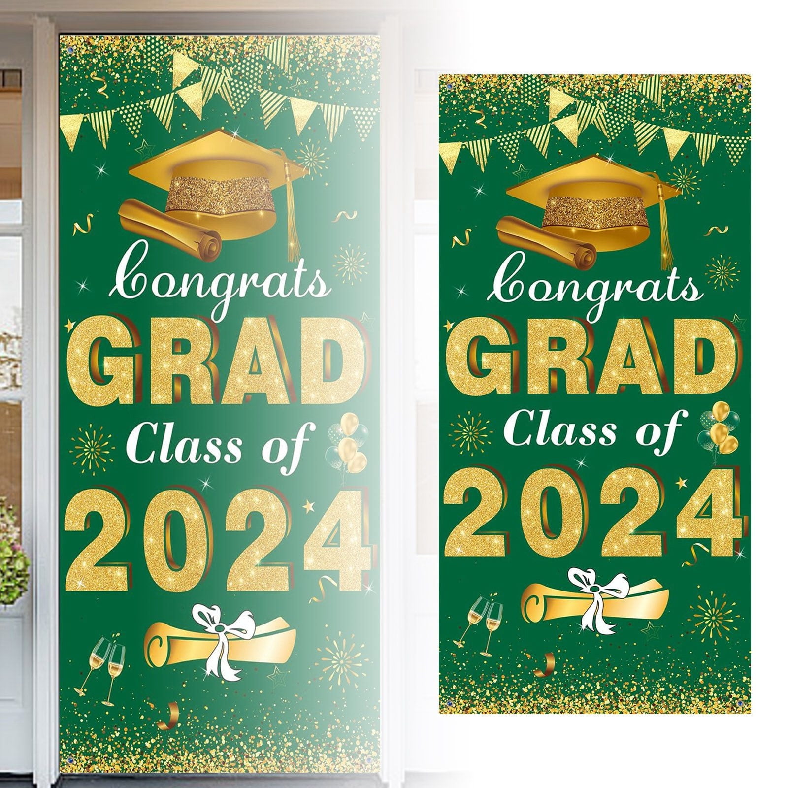 Birthday Banners for Girls Flag Signage Celebrate Your Graduation ...