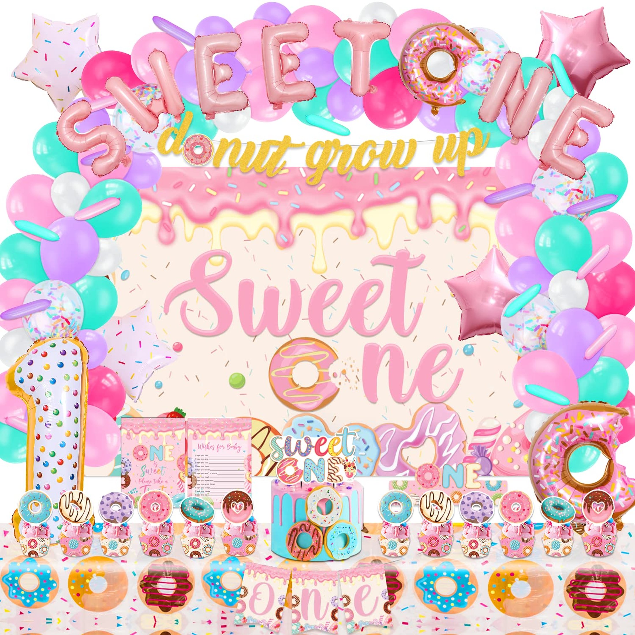 Birthday Bash Balloon Bonanza Kit - 110 Pcs Men's Party Decor Set with ...