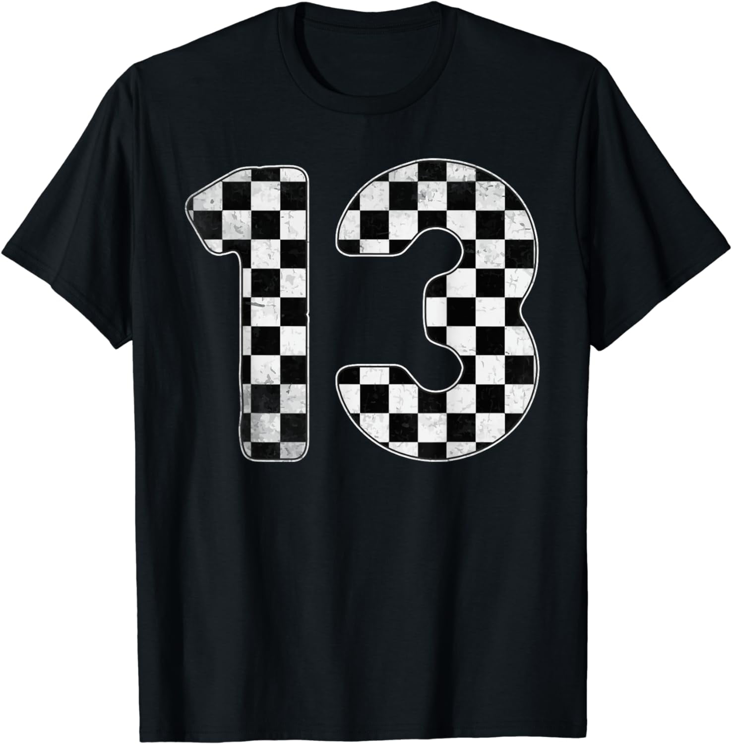 Birthday Boy 13 thirteen Race Car 13th Birthday Racing Car T-Shirt ...