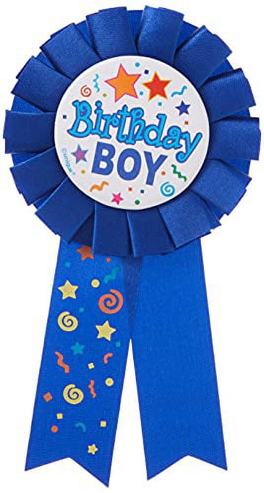 Birthday Boy Award Badge, Blue, 1ct - Walmart.com