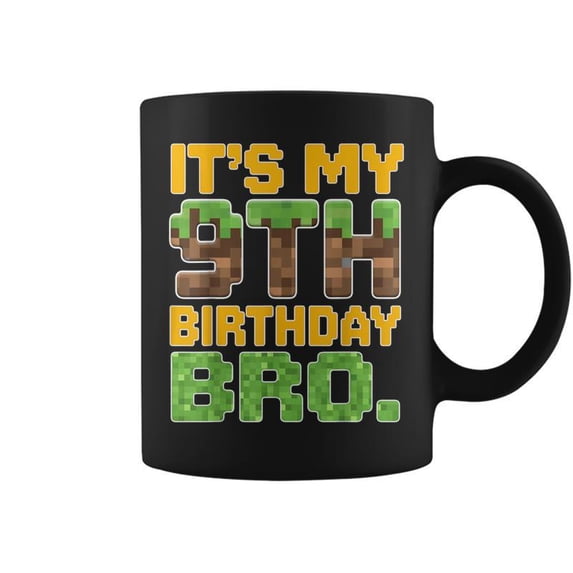 Birthday Boy Its My 9Th Birthday Video Game Pixel Coffee Mugs - Walmart.com