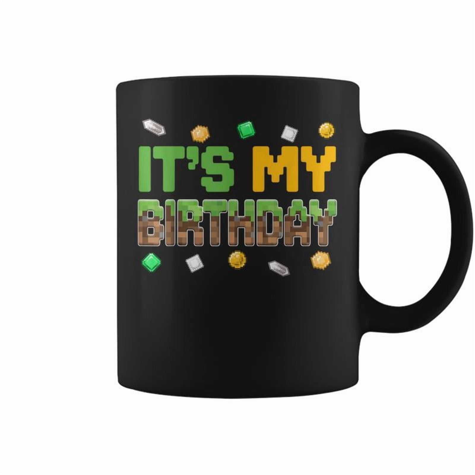Birthday Boy Its My Birthday Video Gamer Pixel Number Coffee Mugs ...