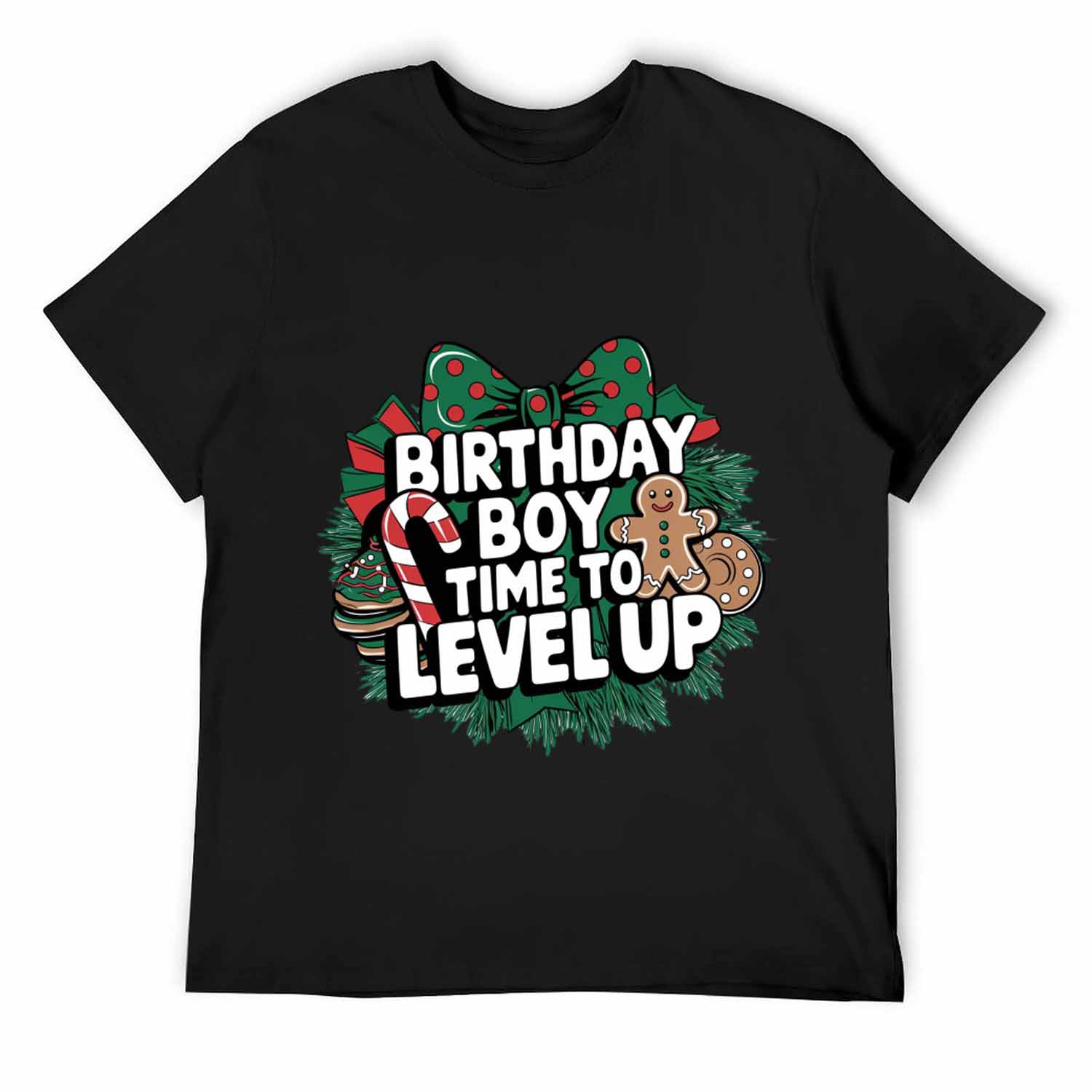 Birthday Boy Time to Level Up Bible Verse God Jesus Christian Gift T ...