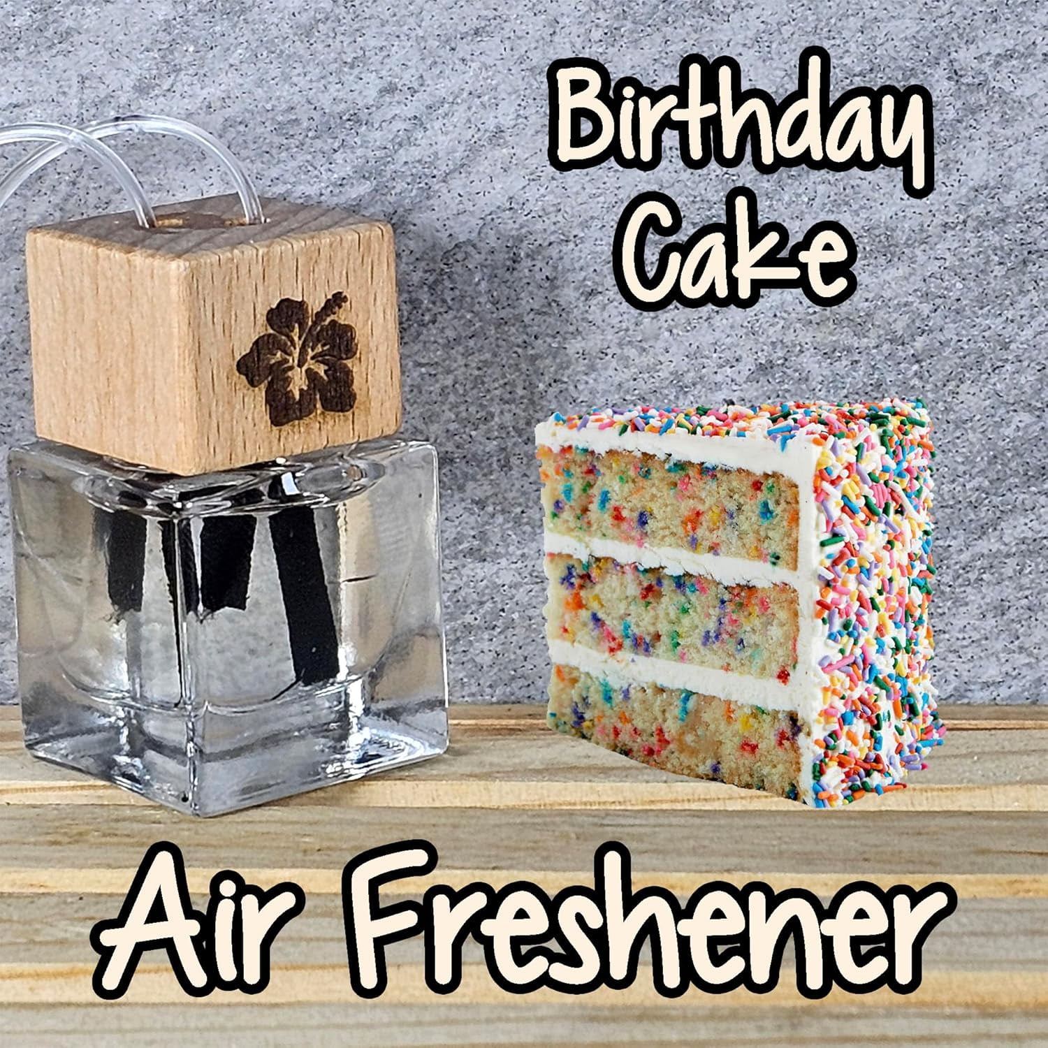 Birthday Cake Car Air Freshener - Walmart.com