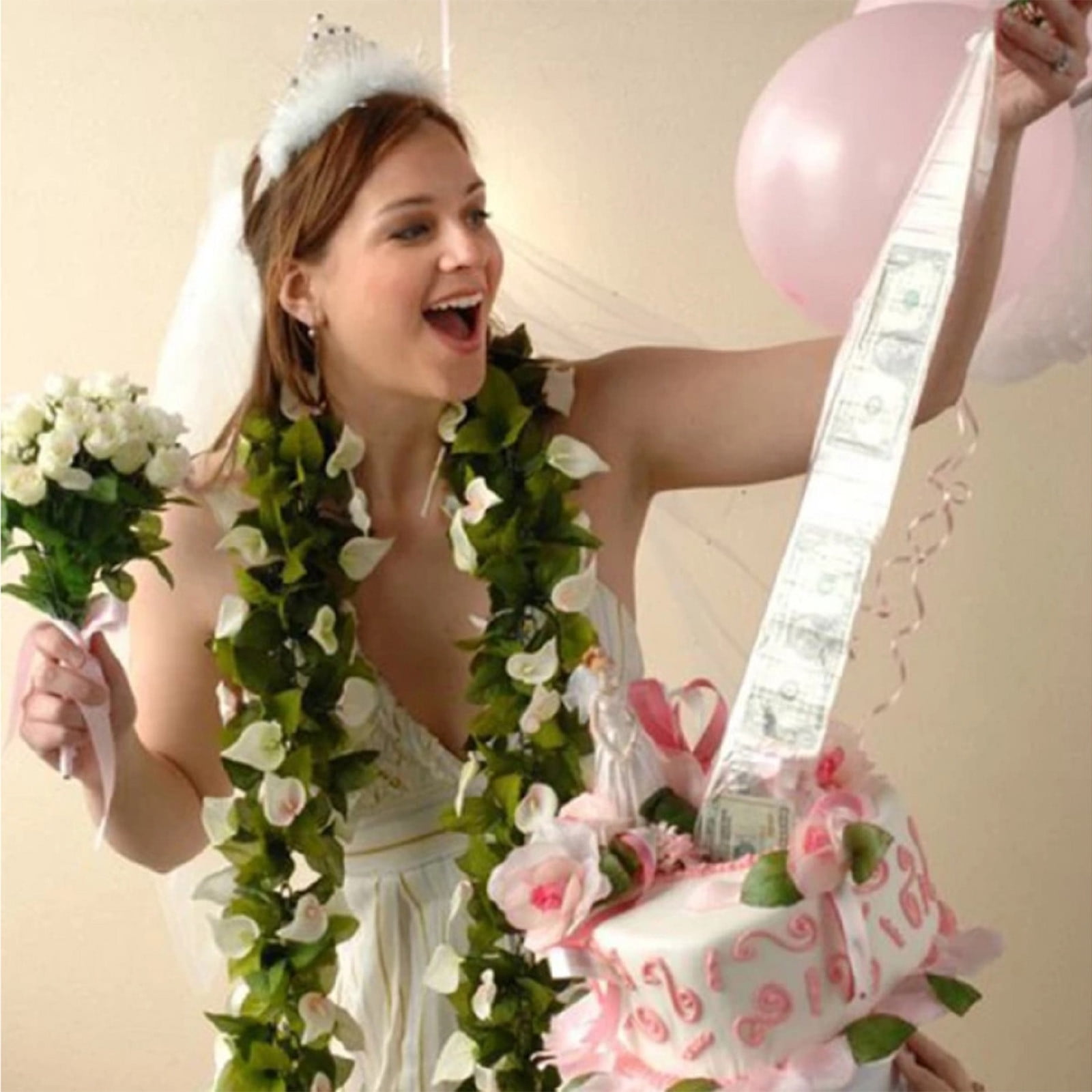 Birthday Cake Draw Money Box Cake Money Distributor - Walmart.com