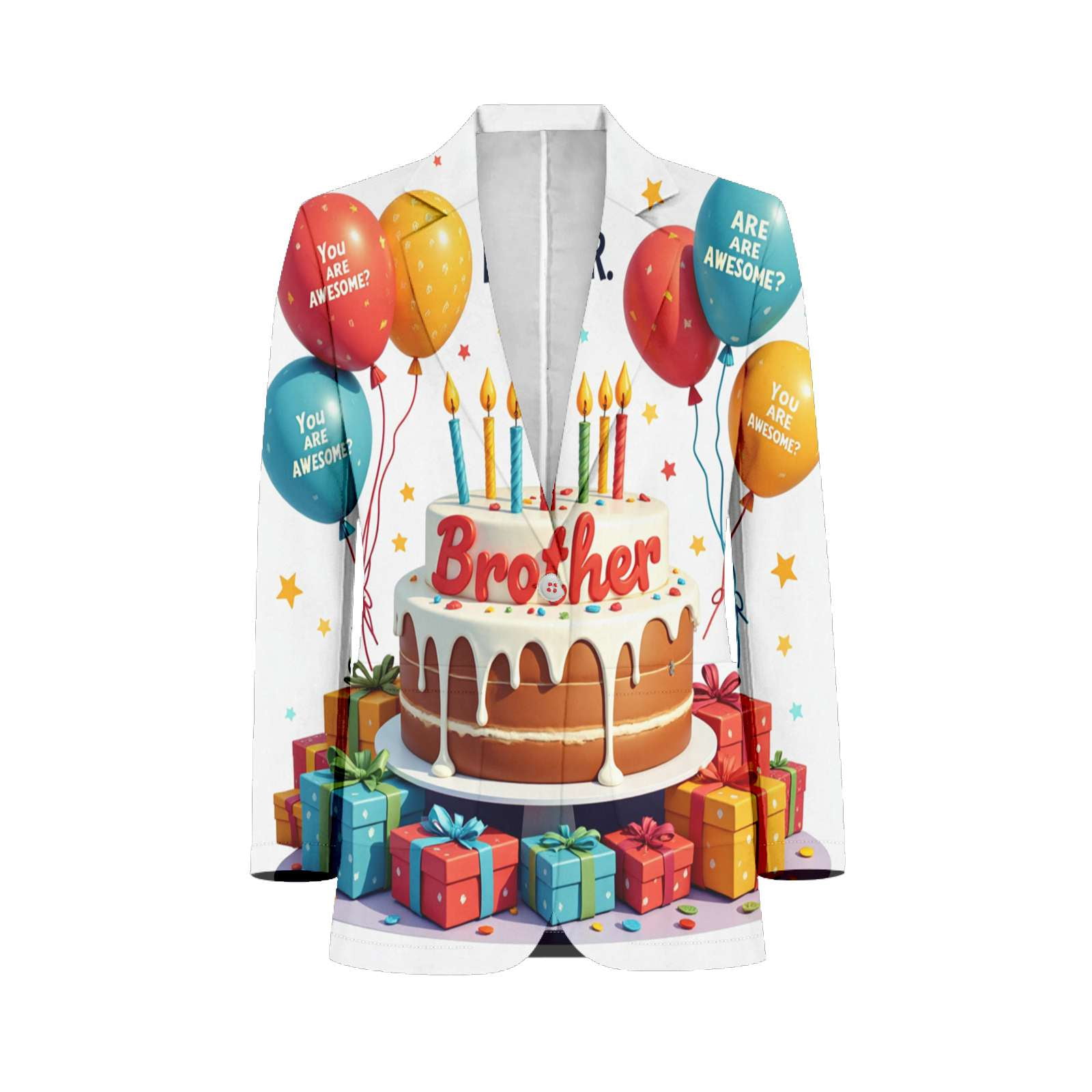 Birthday Cake For A Brother Mens Suits Shawl Collar Slim Fit Suit Mens ...