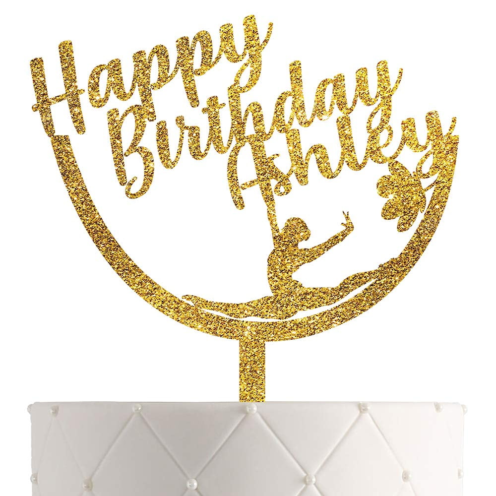 Birthday Cake Topper With ized Aged Birthday Topper with Engraved Age ...