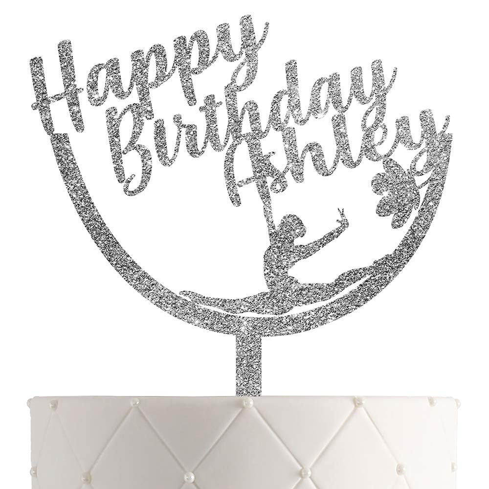 Birthday Cake Topper With ized Aged Birthday Topper with Engraved Age ...