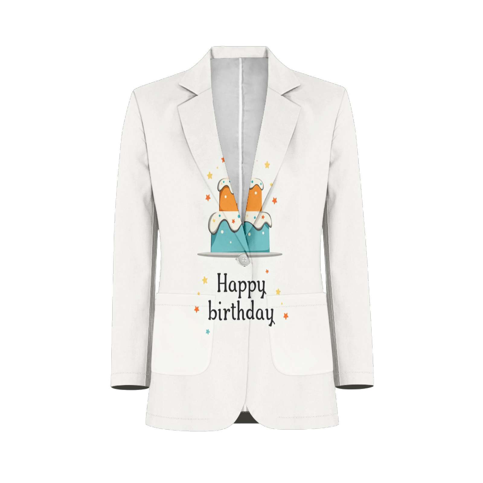 Birthday Cake With Candle Mens Suits Shawl Collar Slim Fit Suit Mens ...
