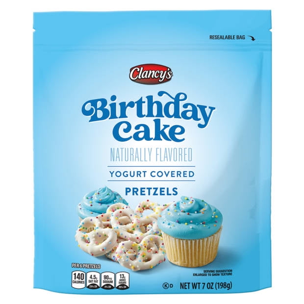 Birthday Cake Yogurt Covered Pretzels, 7 oz - Walmart.com