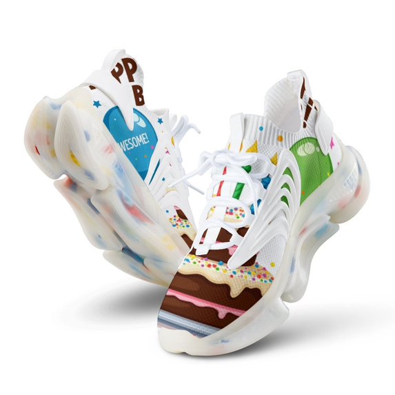 Birthday Cake for Brother! Walking Shoes for Men Woman Lightweight ...